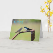 A little birdie told me - customizable card. card | Zazzle