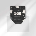 A Little Boo is Almost Due Baby Shower Invitation | Zazzle