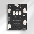 A Little Boo is Almost Due Baby Shower Invitation | Zazzle