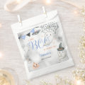 A Little Boo is Almost Due Boy Baby Shower Favor Bag | Zazzle