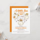 A Little Boo Is Almost Due Cute Ghost Baby Shower Invitation | Zazzle