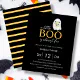 A Little Boo is Almost Due | Halloween Baby Shower | Zazzle