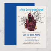 A little Halloween Home Coming baby shower Invitation | Zazzle