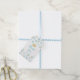 A Little Prince Baby Shower Blue Gold Gift Tags | Zazzle