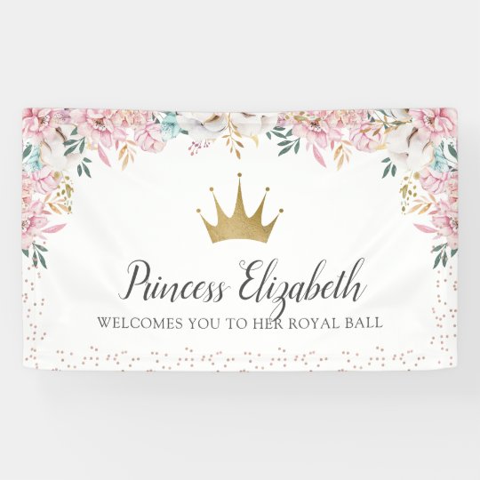 A Little Princess Royal Ball Banner | Zazzle.com