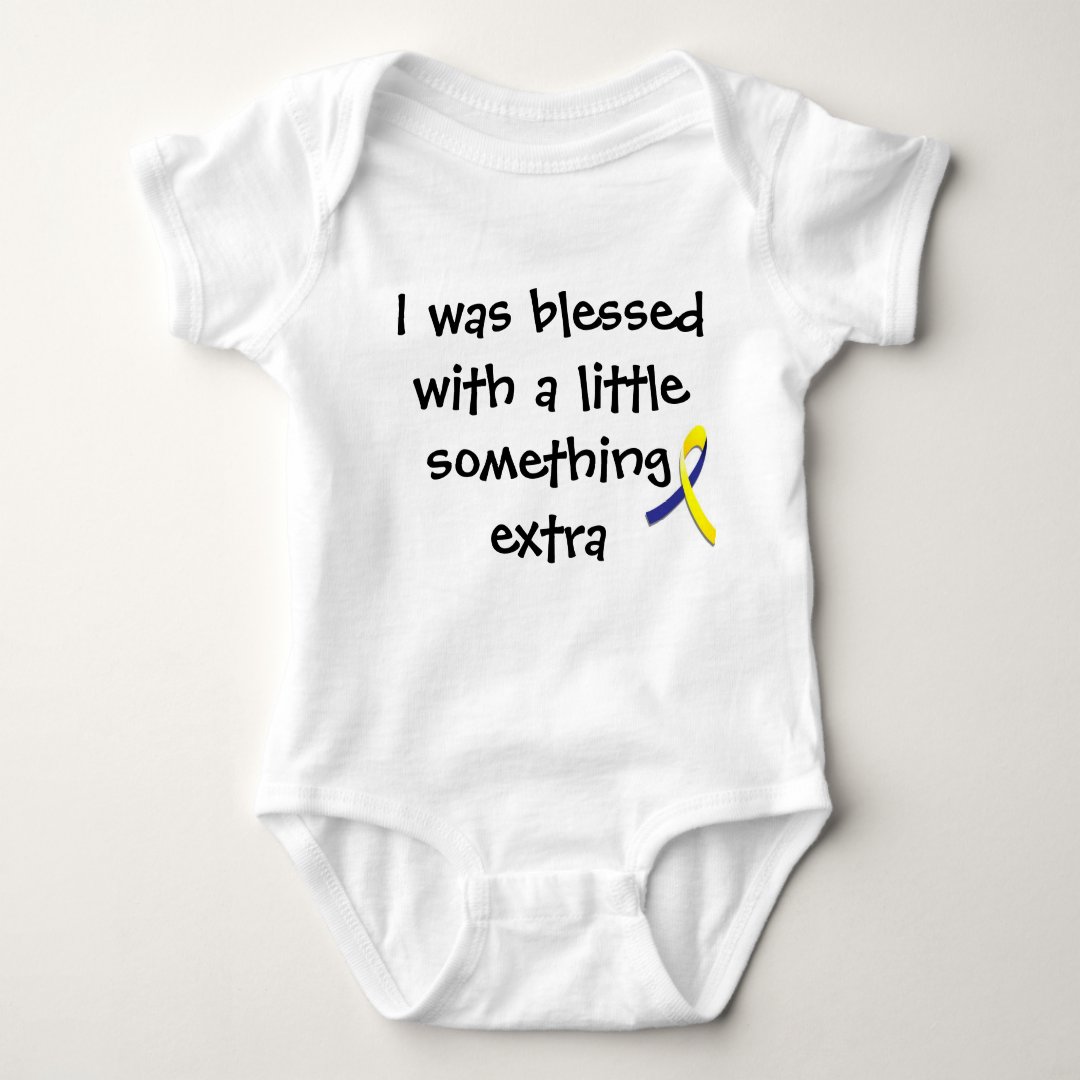 "A little something extra" Down Syndrome Shirt | Zazzle