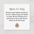 A Little Sprout on the Way Books for Baby Card | Zazzle