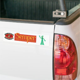 A Marine Thing. Semper Gumby - Always Flexible Bumper Sticker | Zazzle