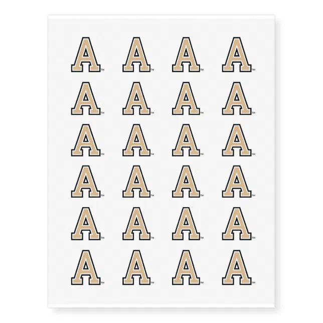A Mark Temporary Tattoos | Zazzle