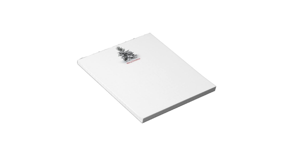 A Merry Little Christmas Notepad | Zazzle