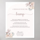 A Message From the Bump Poster | Zazzle