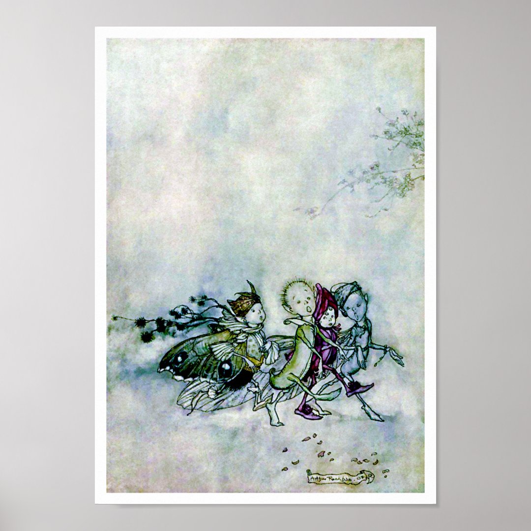 A Midsummer Night's Dream Fairies Poster | Zazzle