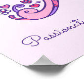 A monogram art Ava girls name meaning poster | Zazzle