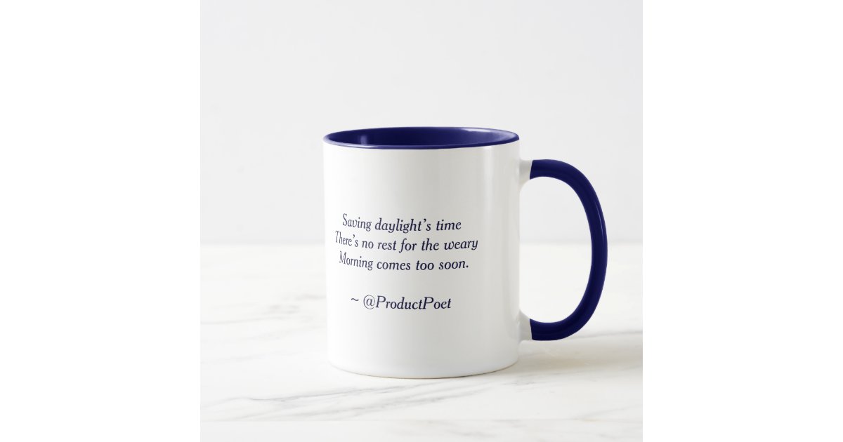 "A Morning Haiku" Coffee Mug | Zazzle