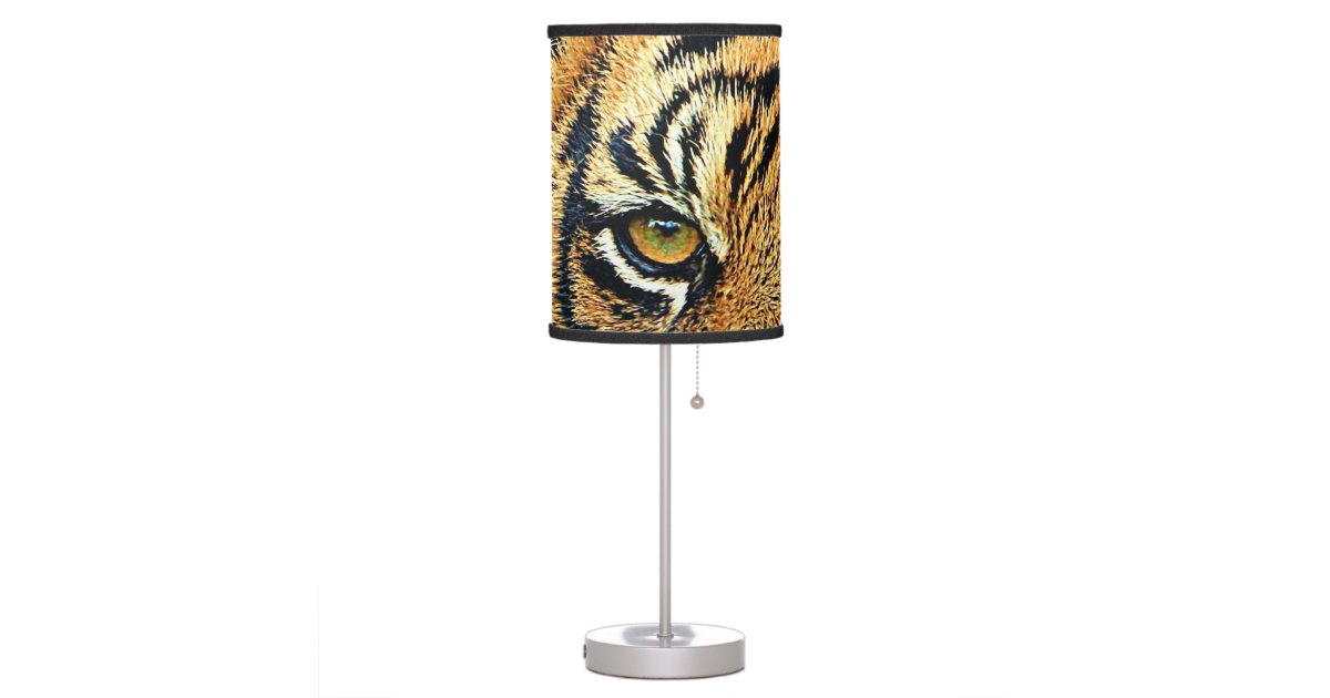 A Mysterious Tiger Table Lamp | Zazzle