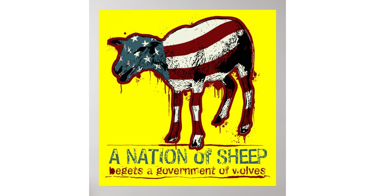 A Nation of Sheep Poster | Zazzle