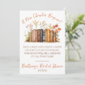 A New Chapter Begins Bridal Shower Guest Book Poem Invitation | Zazzle