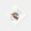 A new chapter story book baby shower printed napkins | Zazzle