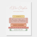 A New Chapter Storybook Baby Shower Welcome Sign | Zazzle