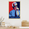 A New Hope Joe Biden Ice Cream Illustration Poster | Zazzle