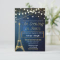A Night in Paris Prom Invitation | Zazzle