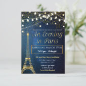 A Night in Paris Prom Invitation | Zazzle