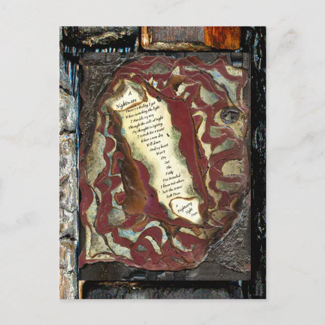 A Nightmare Postcard | Zazzle