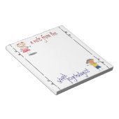 A Note from the School Psychologist (notepad) | Zazzle