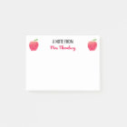 Personalized From The Desk Of School Principal Post-it Notes | Zazzle.com
