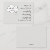 A Note From Us Insert | Zazzle