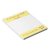A Note From Your Math Teacher - Notepad | Zazzle