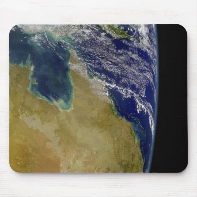 A partial view of Earth showing Australia Mouse Pad | Zazzle