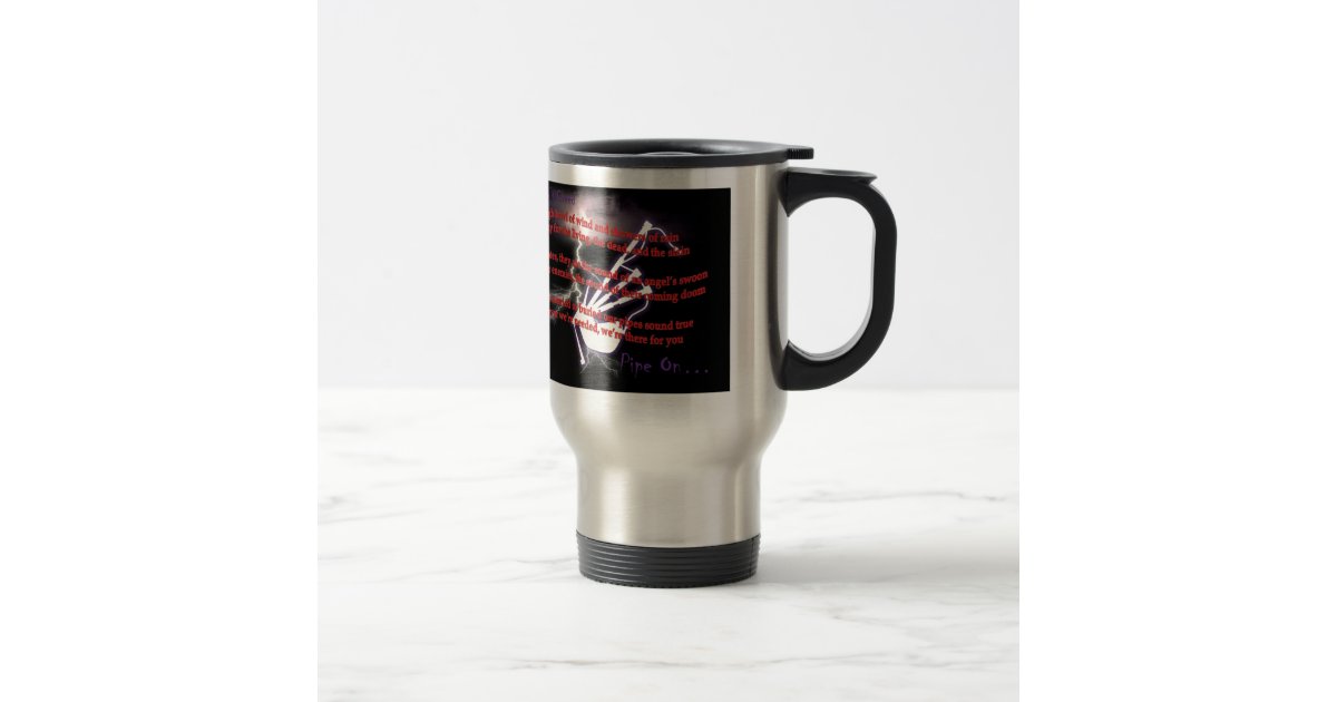 A Piper's Creed (Lightning) Travel Mug | Zazzle