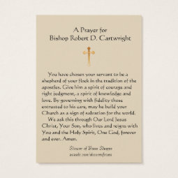 A Prayer for a Catholic Bishop | Zazzle