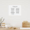 A Psalm of Life Longfellow Poem Poster | Zazzle