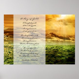 A Ray of Gold ~ Dreams of Love Poem | MI Adventures