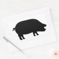 A real ham rectangular sticker | Zazzle