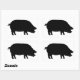 A real ham rectangular sticker | Zazzle
