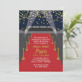 A Red Carpet Prom Invitation | Zazzle