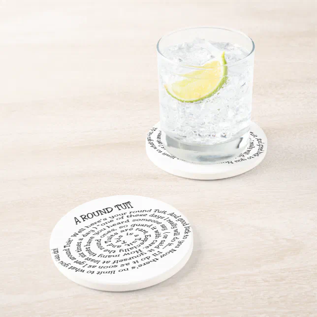 A Round Tuit Coaster | Zazzle