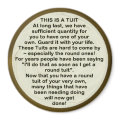 A Round Tuit ~ Magnet | Zazzle