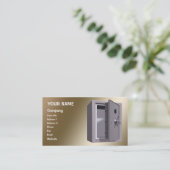 A 'safe' business card | Zazzle