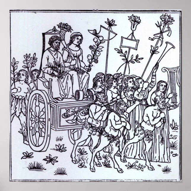 A Scene from the Decameron Poster | Zazzle