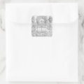 A Scene from the Decameron Square Sticker | Zazzle