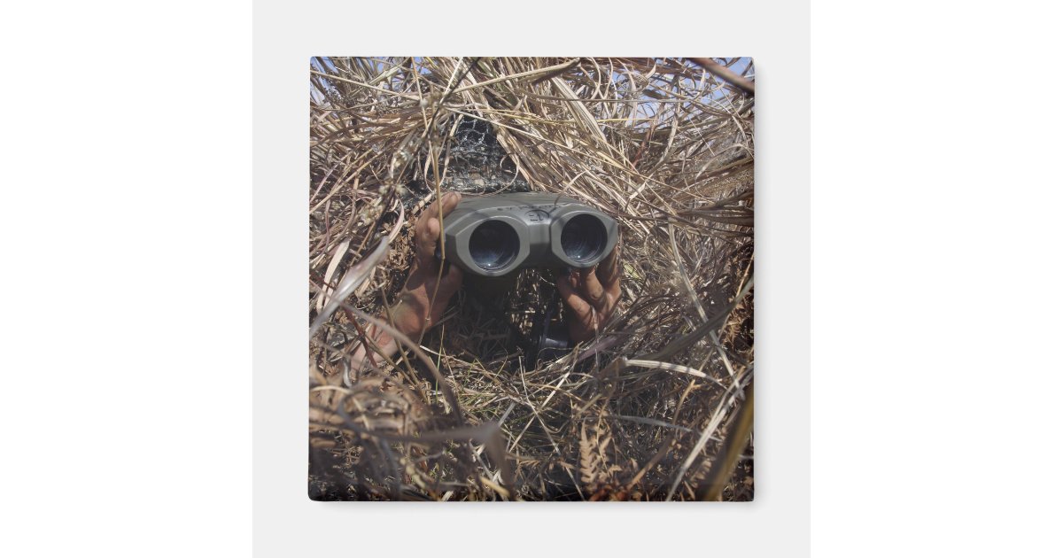 A scout observer practices observation techniqu magnet | Zazzle