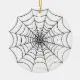 A Simple Spider's Web Ceramic Ornament | Zazzle