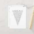 A Slice of Pi Numbers Postcard | Zazzle