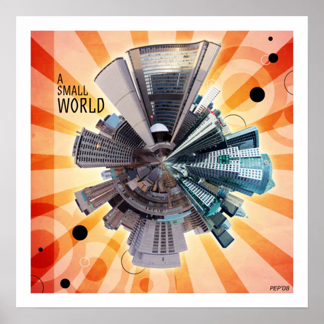 A Small World Poster | Zazzle