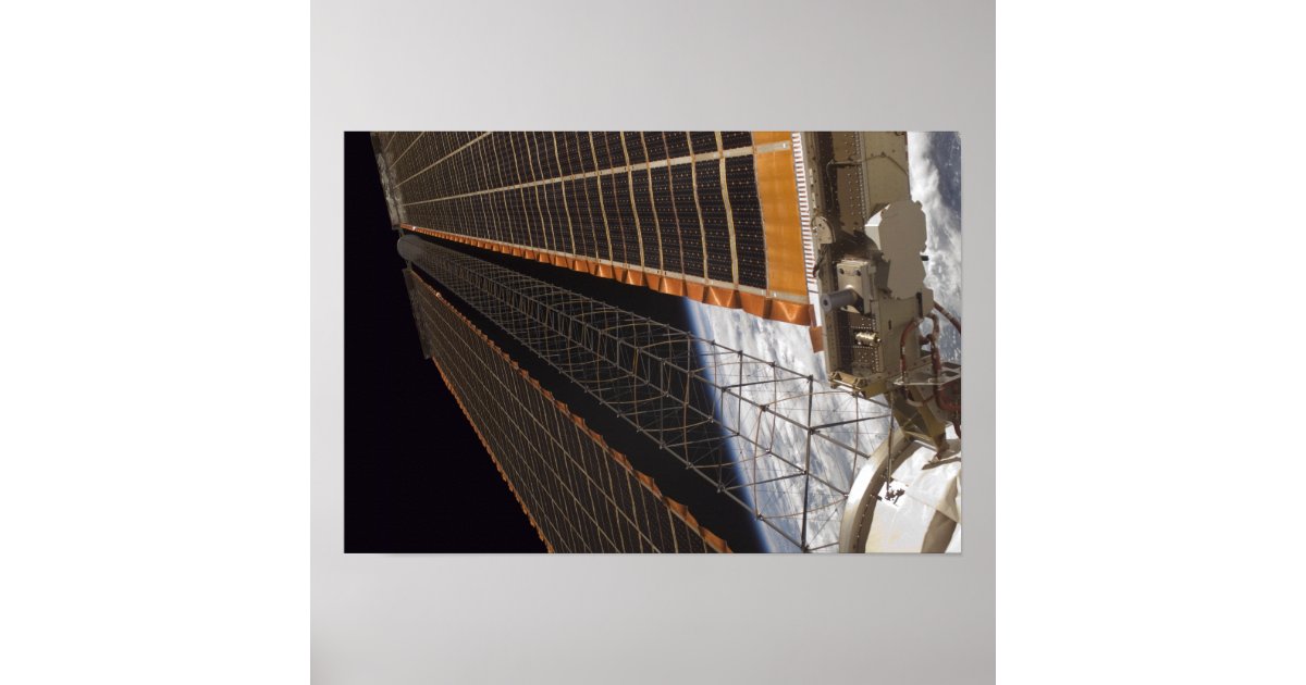 A solar array wing poster | Zazzle