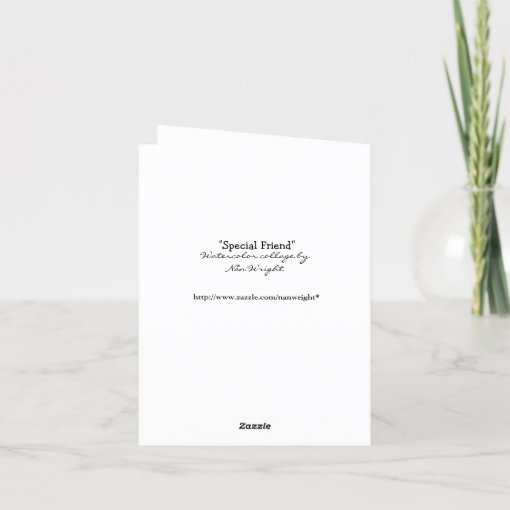 A Special Friend Card Zazzle